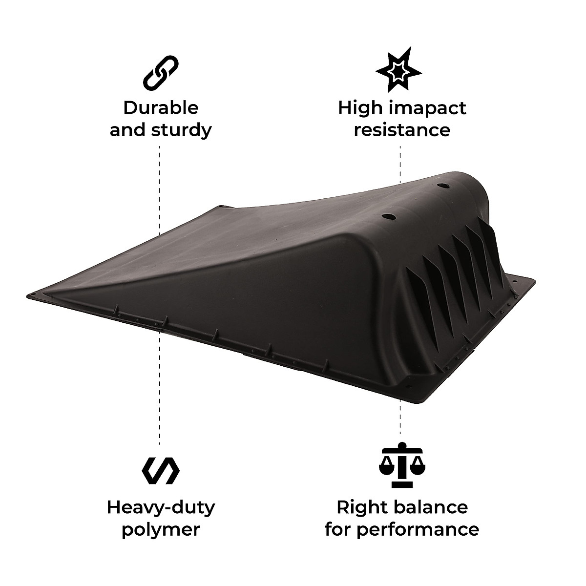 Starter Kit, Ideal for Skateboarding Stunts and Jumps, Skate and Scooter Launch Pads