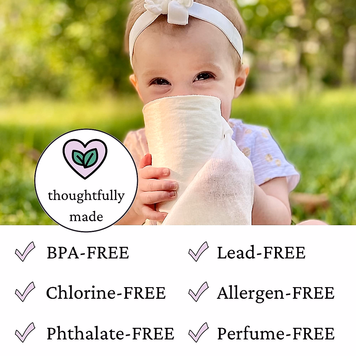 Kohana Baby Soft Biodegradable Bamboo Diaper Liners for Easy Cloth Diapering | Unscented & Chlorine Free - 400 Sheets (4 PK)