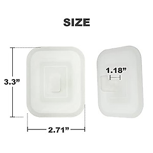 carrotez Silicone Refridgerator Kitchen Multipurpose Hook, Easy Attachable & Easy Removable, Washable Hook for Student, Family, Dorm, Home, Garage - Semitransparent