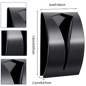 NANASO 4 Pcs Kitchen Towel Holder Grabber Self Adhesive, Stainless Steel Kitchen Dish Towel Hook,Wall Mount Non-Drilling Hand Towel Hanger Towel Holders for Bathroom Kitchen Cabinet