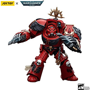 Joytoy 1/18 Action Figure Warhammer 40k Mecha 5.3in High Model Toy Blood Angels Assault Terminators Brother Tyborel