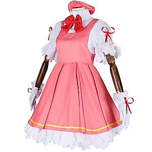 Nozfeon Card Captor Cosplay Costume Card Captor Cosplay Dress Full Set Halloween With Hat