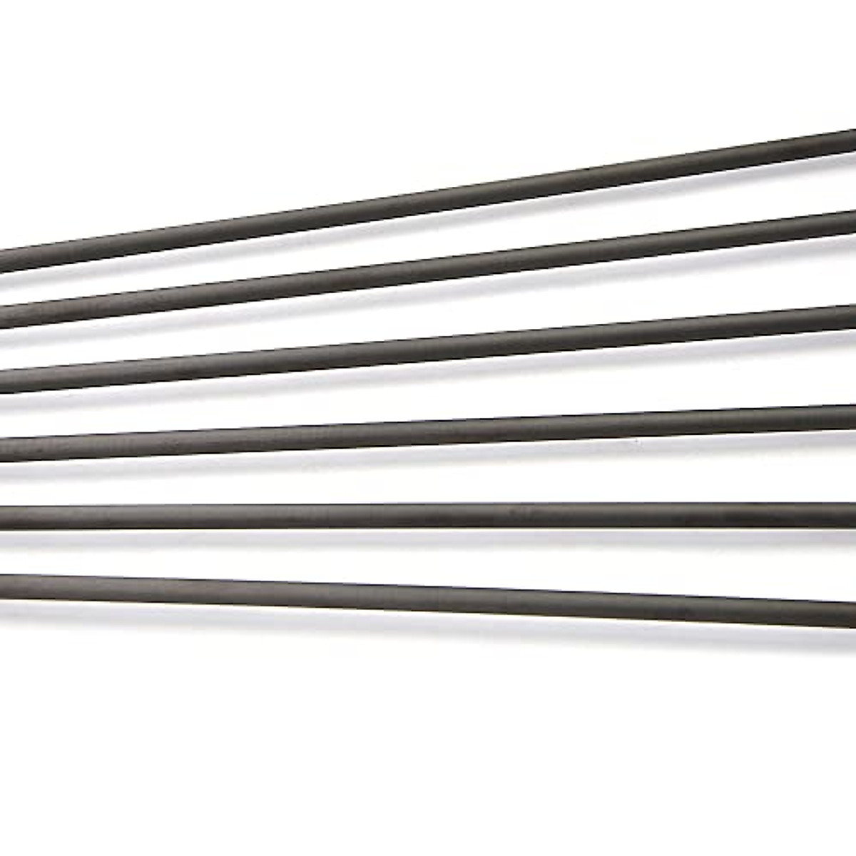 AMEYXGS 34Inch Archery Carbon Arrows Hunting Arrows Target Practice Arrows Spine 500 with Turkey Feather and Arrow Quiver for Recurve and Compound Bow (6pcs)