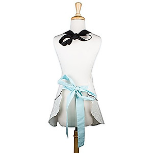 DII Women's Spring & Summer Apron Collection Adjustable, Two Large Pockets & Extra Long Ties, One Size Fits Most, Mrs. Always Right