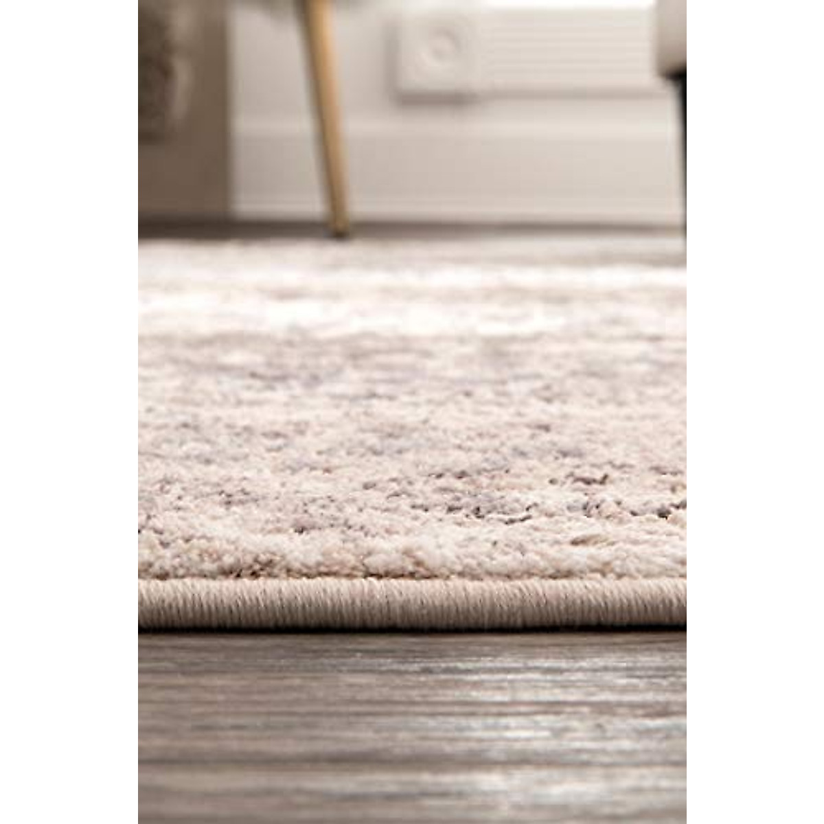 nuLOOM Verdell Vintage Medallion Area Rug, 6' x 9', Beige