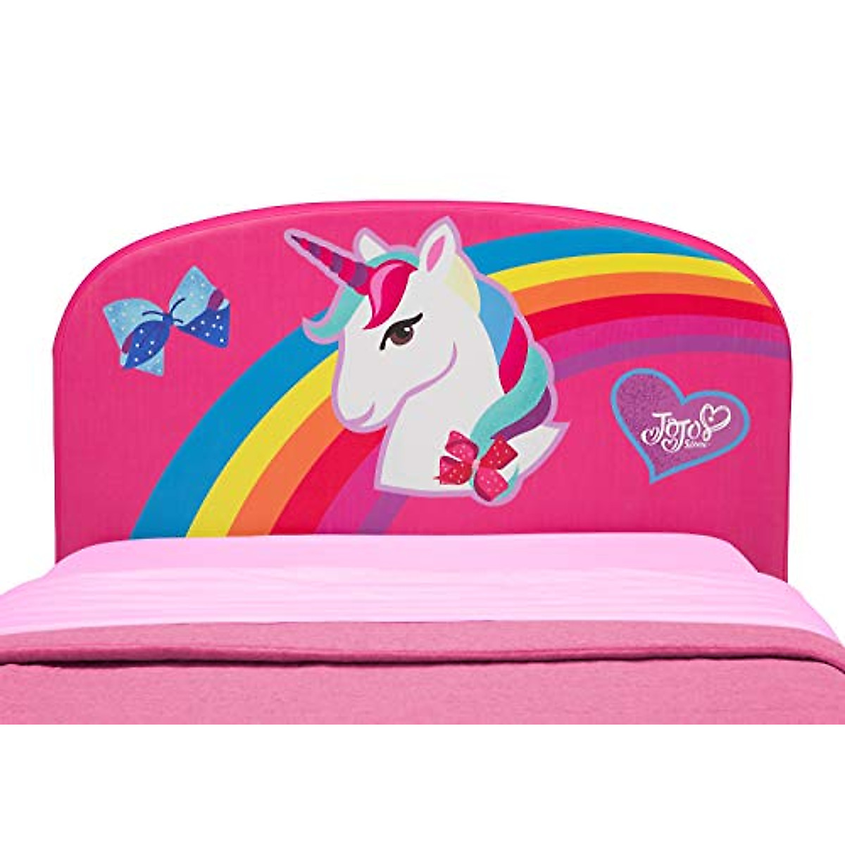 Delta Children Upholstered Twin Bed, JoJo Siwa