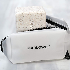 MARLOWE. No. 401 Travel Soap Case with Zipper Closure, 1 Portable Soap Holder for Bar Soap, Durable Soap Container for Traveling, Vacations, Camping & Gym