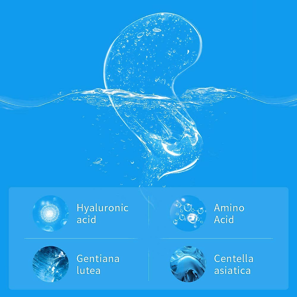 +WIS+ Under Eye Patches 60 Pcs With Collagen for Dark Circles, Puffy Eyes, Undereye Bags, Wrinkles, Hyaluronic Acid Eye Mask to Hydrating for Dry Skin