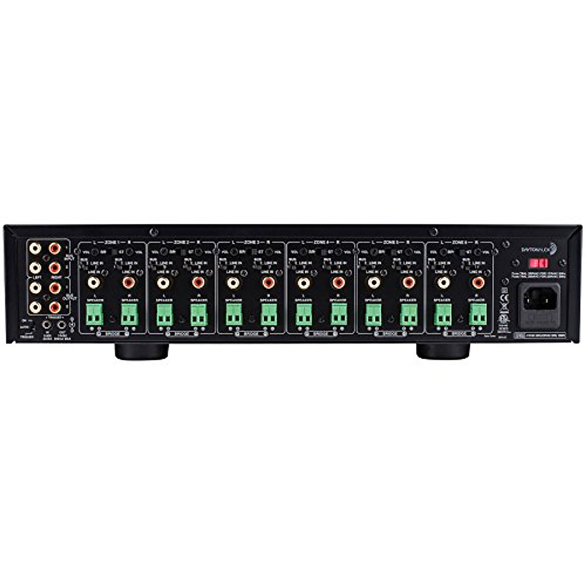 Dayton Audio MA1240a Multi-Zone 12 Channel Amplifier