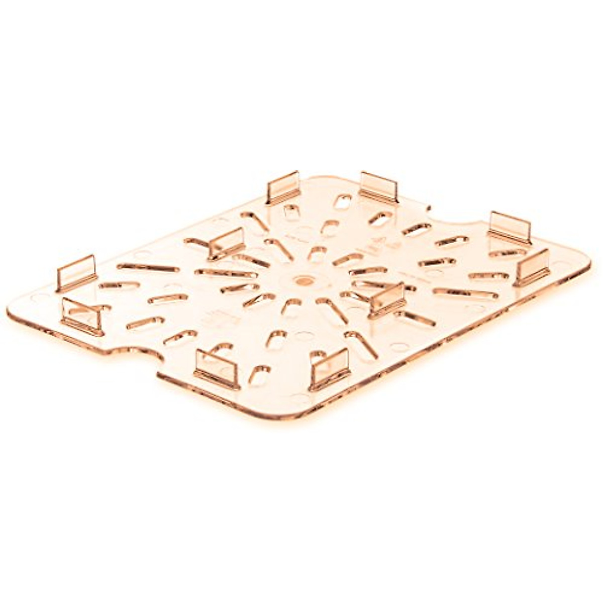 Carlisle FoodService Products 1043513 StorPlus High Heat Drain Shelf, Half Size, Amber