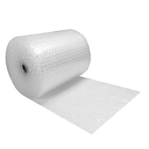 Amazon Basics Perforated Bubble Cushioning Wrap - Medium 5/16", 24-Inch x 100-Foot Long Roll