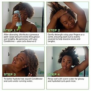 Imbue - Curl Respecting Conditioner for Wavy, Coily & Natural 4A-4C Hair, Embrace the Movement