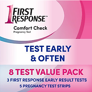 FIRST RESPONSE Comfort Check Pregnancy Test, 8 Count