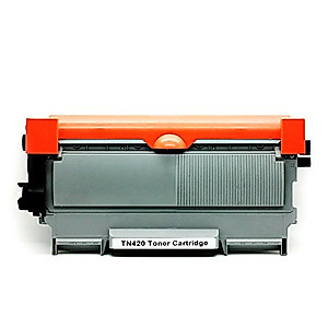 Compatible Replacement Laser Toner Cartridge for Brother TN450/TN420, Compatible with Brother Printers HL 2240D/2250DN HL-2130,for Lenovo LT2441/ LT2461 [Black, 4 Packs]