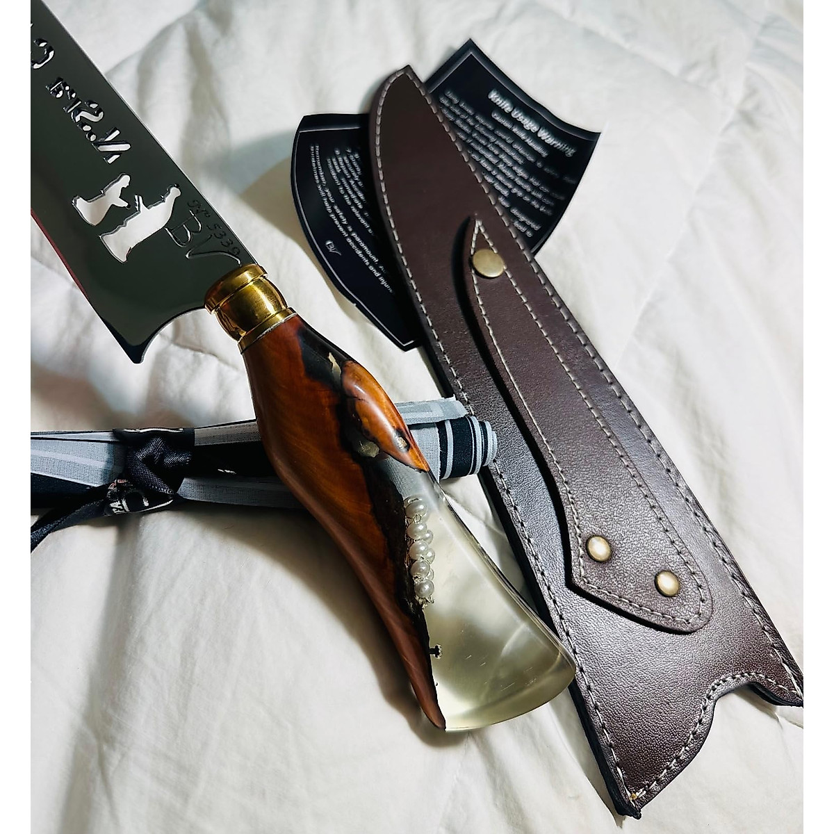 N Sra. Caravaggio Knife - Made in Brazil - Silver Knife