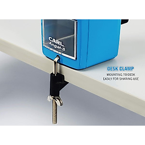 CARL Angel-5 Pencil Sharpener, Blue