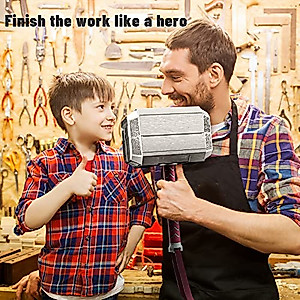 Massworch Hammer Tool Kit,Home Repair Tool Set Multifunctional Thor's Hammer Tool Box, DIY Hand Tool Novelty Marvel Holiday Gift