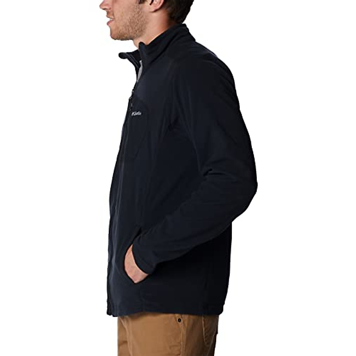 Columbia Men's Klamath Range Full Zip, Black, X-Large