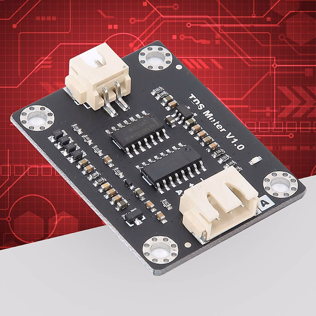 PUSOKEI Analog Water Sensor Water Quality Monitoring Machine Value of Water Measure for Domestic Water and Hydroponics