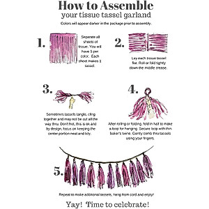 25PCS Sage Green Dusty Pink Boho Tissue Tassel Garland Banner Hanging Backdrop Classroom Nursery Girl Baby Shower Wedding Bridal Shower Birthday Jungle Safari Party Décor