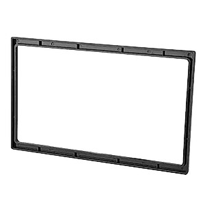 for radio installation kit Gorgeri Cornice 2 Din, Universal Fascia 2 Din 7in PST Thick Fascia Car Fascia Dash Mount DVD Navigation Audio Frame Stereo Doubles Stereo Wiring Harness Radio Installation K