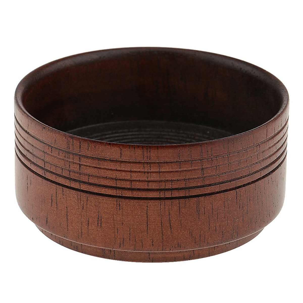 barenx Wooden Shell for Shaving Soap Men Shaving Cup Shaving Soap Cup Retro Design