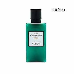 Hermes d'Orange Verte 13.5 Oz Shampoo Set - Ten 1.35 Ounce Bottles