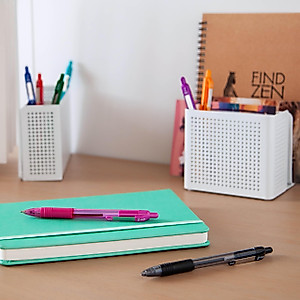 Zebra Pen Z-Grip Retractable Ballpoint Pen, Medium Point, 1.0mm, Assorted Fashion Colors - 24 Pieces (Packaging may vary)