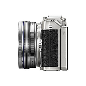Olympus E-PL7 16MP Mirrorless Digital Camera with 3-Inch LCD with 14-42mm EZ Lens (Silver) - International Version