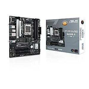 ASUS Prime B650M-A-CSM Micro-ATX Commercial Motherboard, DDR5, PCIe 5.0 M.2 Support