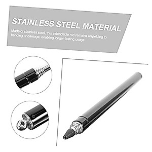 KALLORY Vision Test Stick Glasses Set Tablet Accessories Handheld Whiteboard Extendable Presentation Pointer Hand Pointer Stick Handheld Pointer for Teachers Eye Exam Device Visual Wand