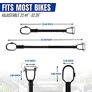 BUNKER INDUST E Bike Frame Adaptor Fits Up to 70lbs for E Bike Hitch Platform Rack