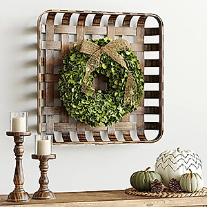 Barnyard Designs Tobacco Baskets Rustic Vintage Farmhouse Nesting Trays, Set of 3