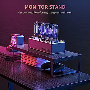 BANTI L Shaped Desk, Computer Gaming Desk, Home Corner Desk, Office Writing Workstation with Large Monitor Stand, Space-Saving, Easy to Assemble, Black