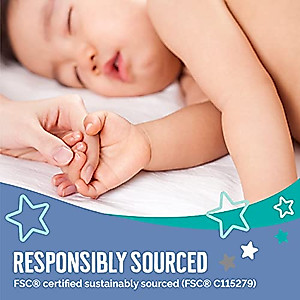 Seventh Generation Baby Free & Clear Overnight Diapers, Stage 5, 20 Count (Pack of 4)