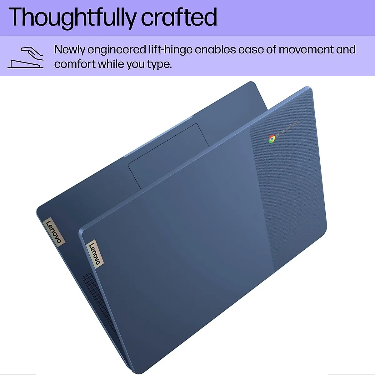 Lenovo 14'' FHD Touchscreen Slim 3 Chromebook Laptop for Business Student, 8-Core MediaTek Kompanio 520, 4GB RAM, 64GB eMMC, 256GB Micro SD Card, Wi-Fi6, Long-Battery Life, Chrome OS