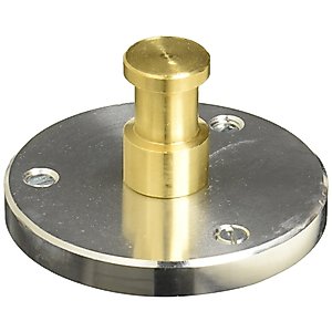 Manfrotto 208, 3/8" Tripod Head Mounting Plate with Stud for The Super Clamp