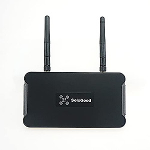 SoloGood FPV Monitor 4.3inch with DVR 5.8Ghz 40CH 800 x 480 IPS Drone Receiver Monitor Built in Battery for FPV Drone RC Cars