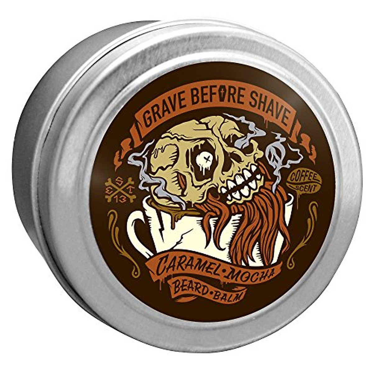 GRAVE BEFORE SHAVE™ CARAMEL MOCHA BEARD PACK (Caramel Mocha Coffee Scented)