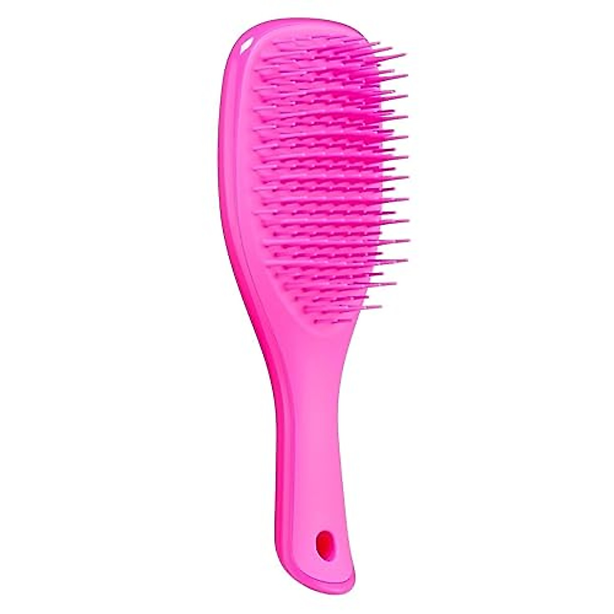 Tangle Teezer x Barbie The Mini Ultimate Detangling Brush, Dry and Wet Hair Brush Detangler for Traveling and Small Hands, Totally Pink