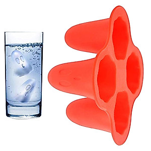 Ice Cube Tray Ghost Ice Cube Molds, Halloween Ghost Decor Easy Release Silicone Mold, Silicone Ice Cube Molds, Halloween Ice Maker Molds(4)