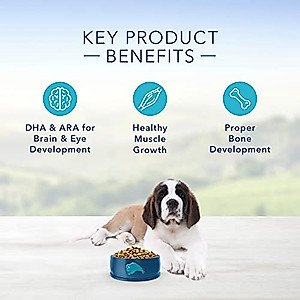 Blue Buffalo Life Protection Formula Natural Puppy Large Breed Dry Dog Food, Chicken and Brown Rice 30-lb