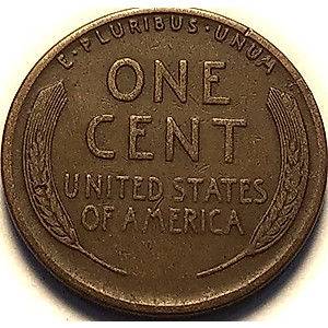 1924 S Lincoln Wheat Cent Penny Seller Fine