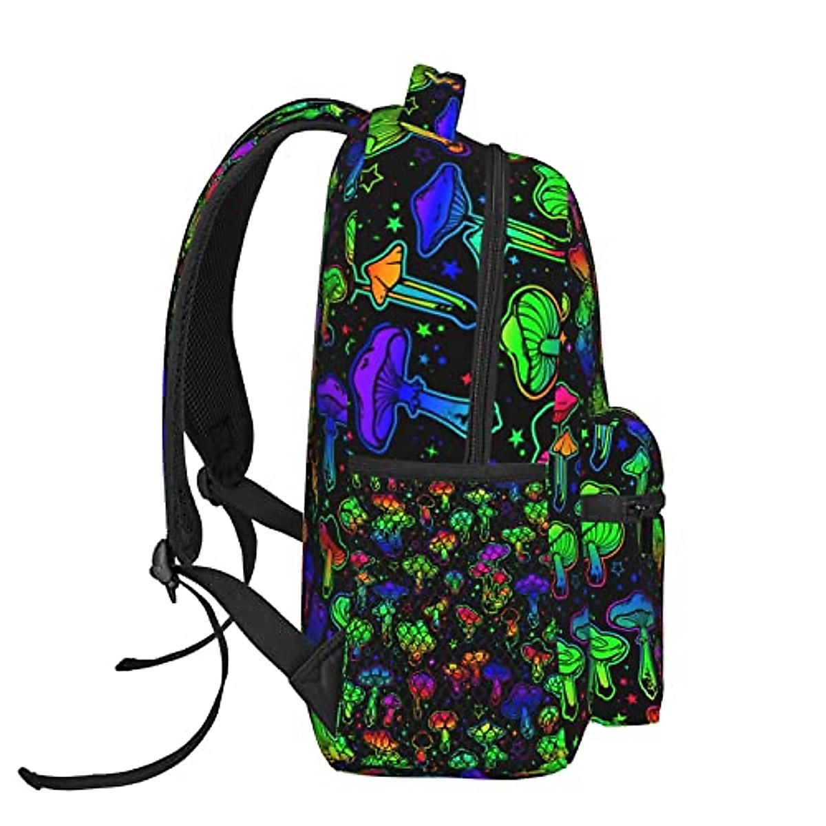 ASYG Mushroom Backpack Plant Laptop Backpack Cute Tablet Travel Picnic Bag Mushroom Backpack Bag