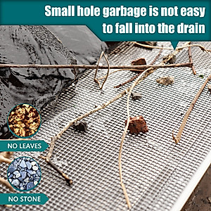 Daisypower Gutter Guards,4", 5", 6" Stainless Steel DIY Leaf Protection,Micro-Mesh Gutter Cover System fits Any roof or Gutter Type,Anti-Leaf,Prevents Roof Clogged Downspouts,48ft (Grey)