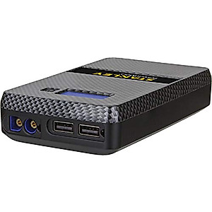 STANLEY SS4LS 600 Peak Battery Amps PowerToGo Lithium Ion Power Station Jump Starter and 8000mAh Portable Power Bank: Dual 3.1A USB Ports, Battery Clamps , Gray
