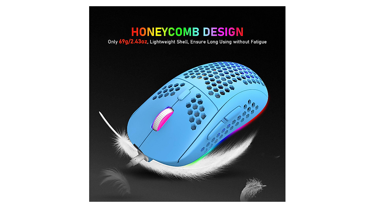 SELORSS 60% Mechanical Gaming Keyboard & Mouse Combo RGB