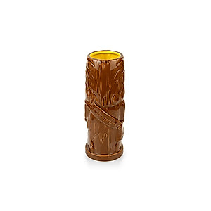 STAR WARS Geeki Tikis Chewbacca Mug | Ceramic Tiki Style Cup | Holds 21 Ounces