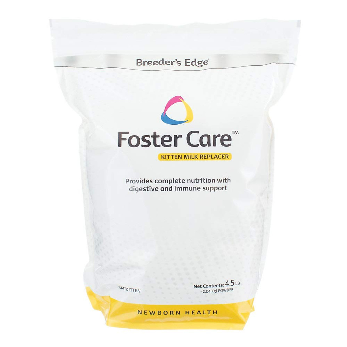 Breeder's Edge Foster Care Feline - Powdered Milk Replacer - for Kittens & Cats - 4.5 LB