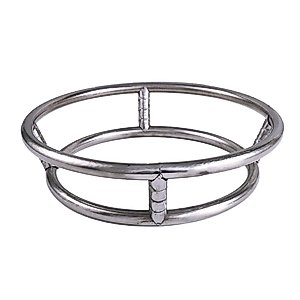 Vctitil Stainless Steel Wok Ring Wok Rack Wok Stand Round Shelf Cookware Ring For Pot Gas Stove Fry Pan,23cm/9.05inch,26cm/10.23inch(26cm)